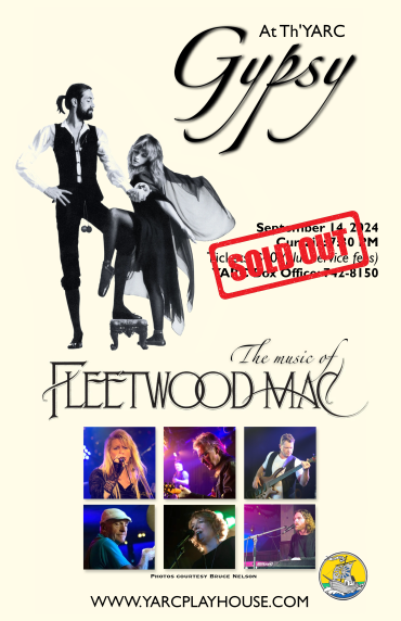 Tickets | GYPSY The Music of Fleetwood Mac | Th'YARC PLAYHOUSE AND ARTS ...